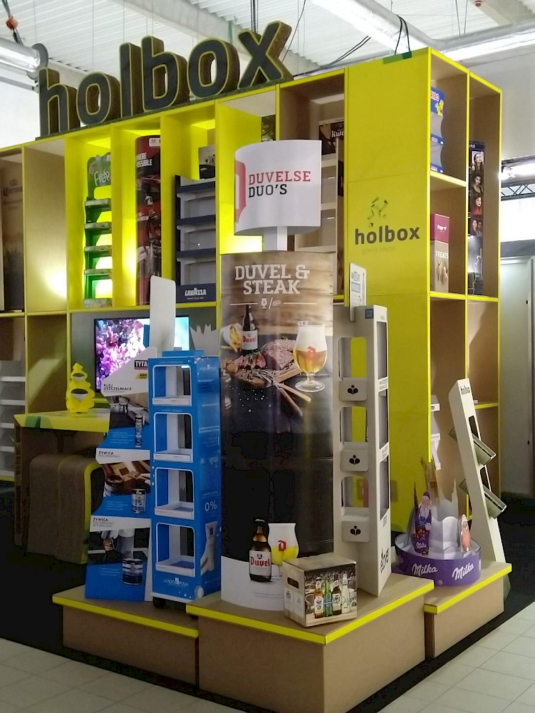 Cardboard booth at RemaDays and Euroshop