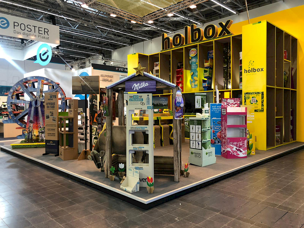 Cardboard booth at RemaDays and Euroshop