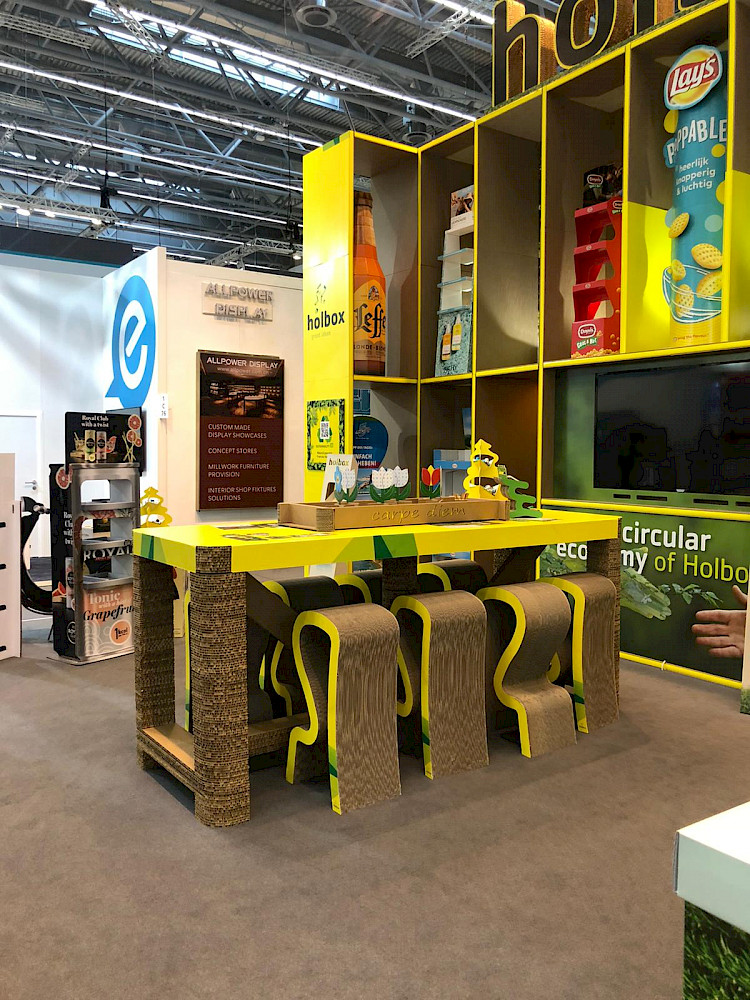Cardboard booth at RemaDays and Euroshop